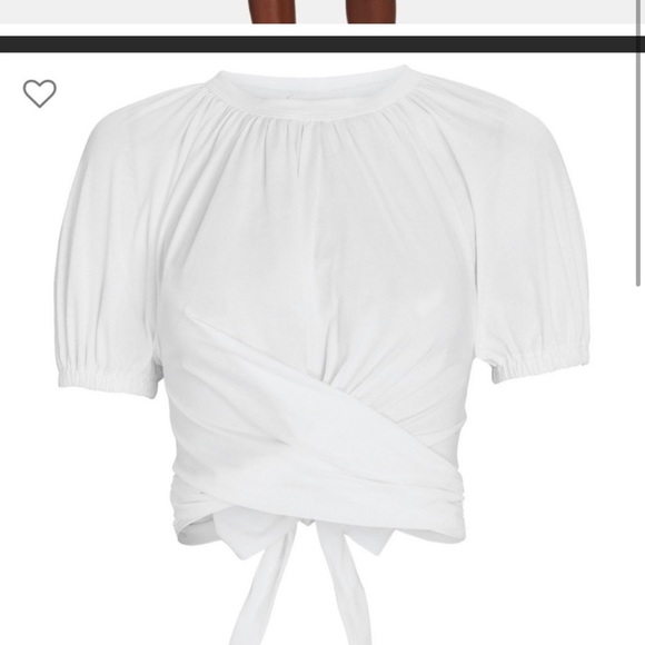 A.L.C. | Tops | Alc Cropped Tie Back Top | Poshmark
